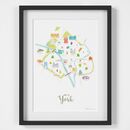 Map Of York By Holly Francesca | notonthehighstreet.com