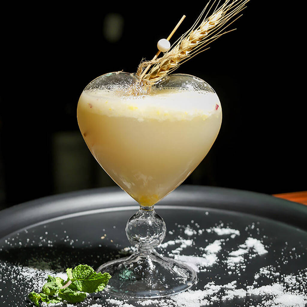 Heart Cocktail Glass By Mylee London | notonthehighstreet.com
