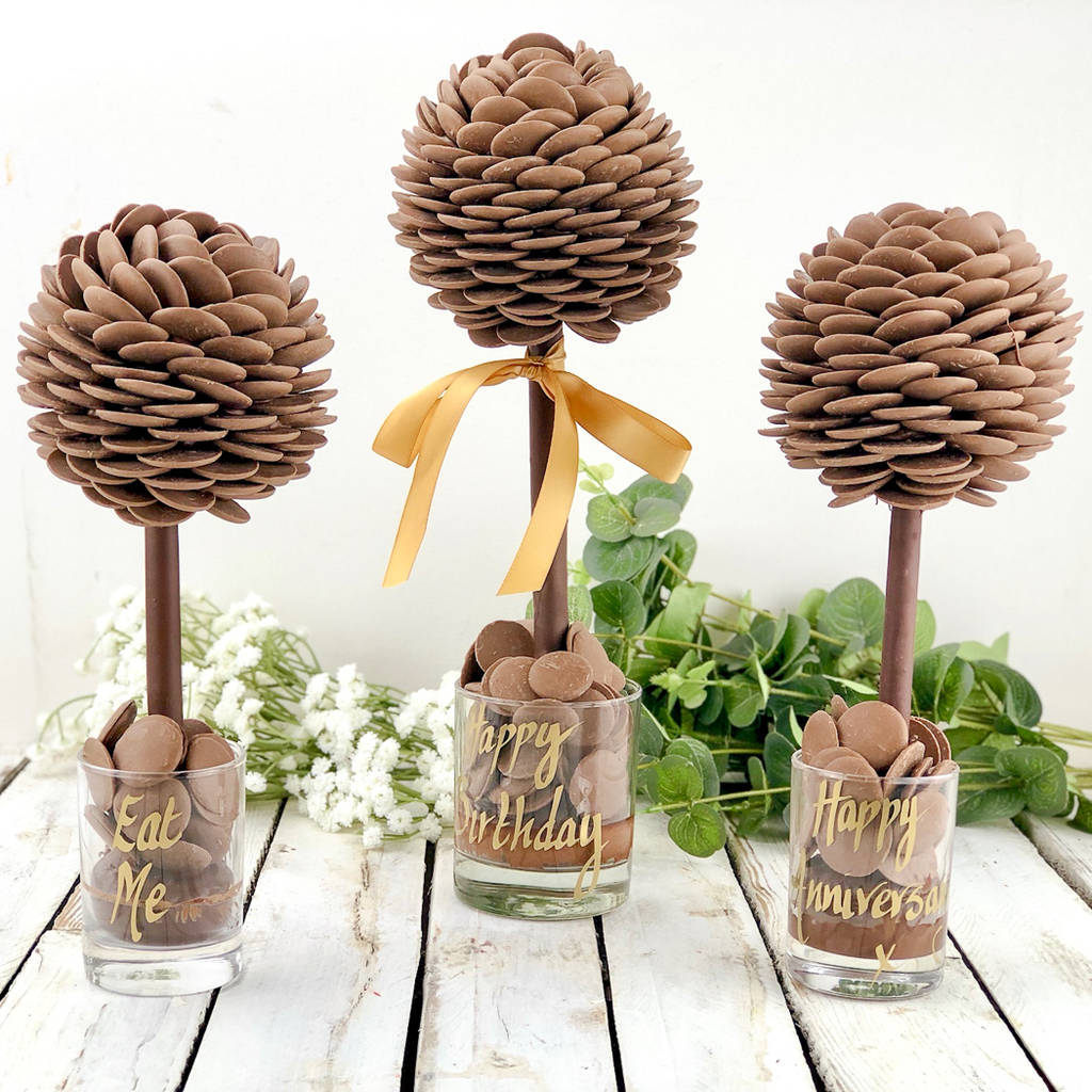 a chocolate tree with cadbury chocolate buttons by sweet trees ...