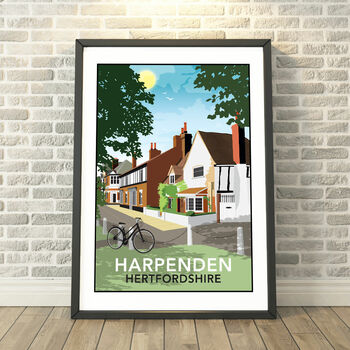 Harpenden, St Albans, Hertfordshire Print By Tabitha Mary ...