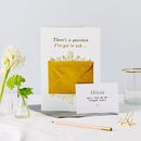 Be My Flower Girl Foiled Secret Message Card By Martha Brook ...