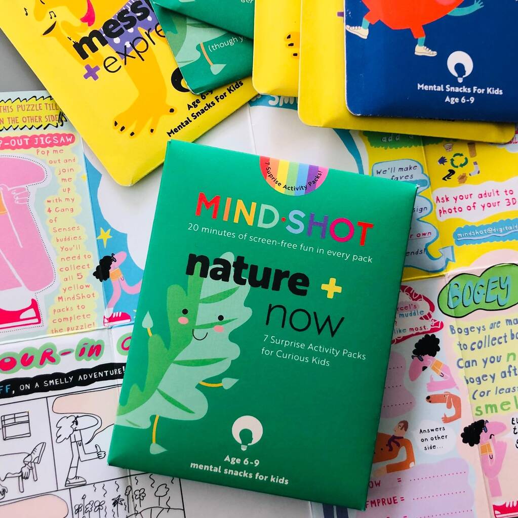 Holiday Gift Box Set Of Seven Activity Packs By MindShot by Digital ...