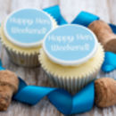 Happy Hen Weekend Cupcake Decorations By Just Bake | notonthehighstreet.com