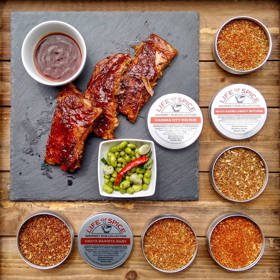 the famous five bbq rub collection by life of spice ...