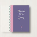 personalised birthday and address book by designed | notonthehighstreet.com