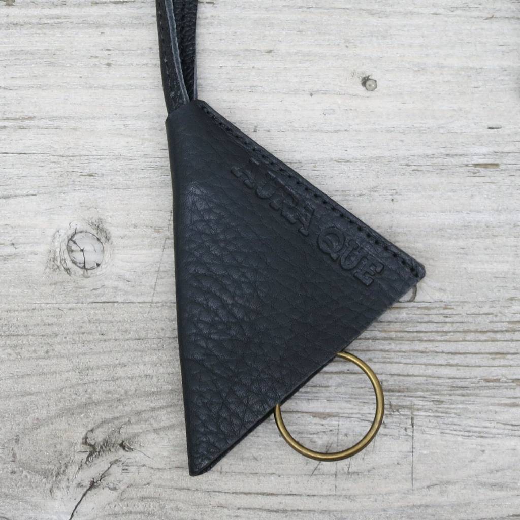 Fair Trade Handcrafted Leather Keychain Keyring By Aura Que ...