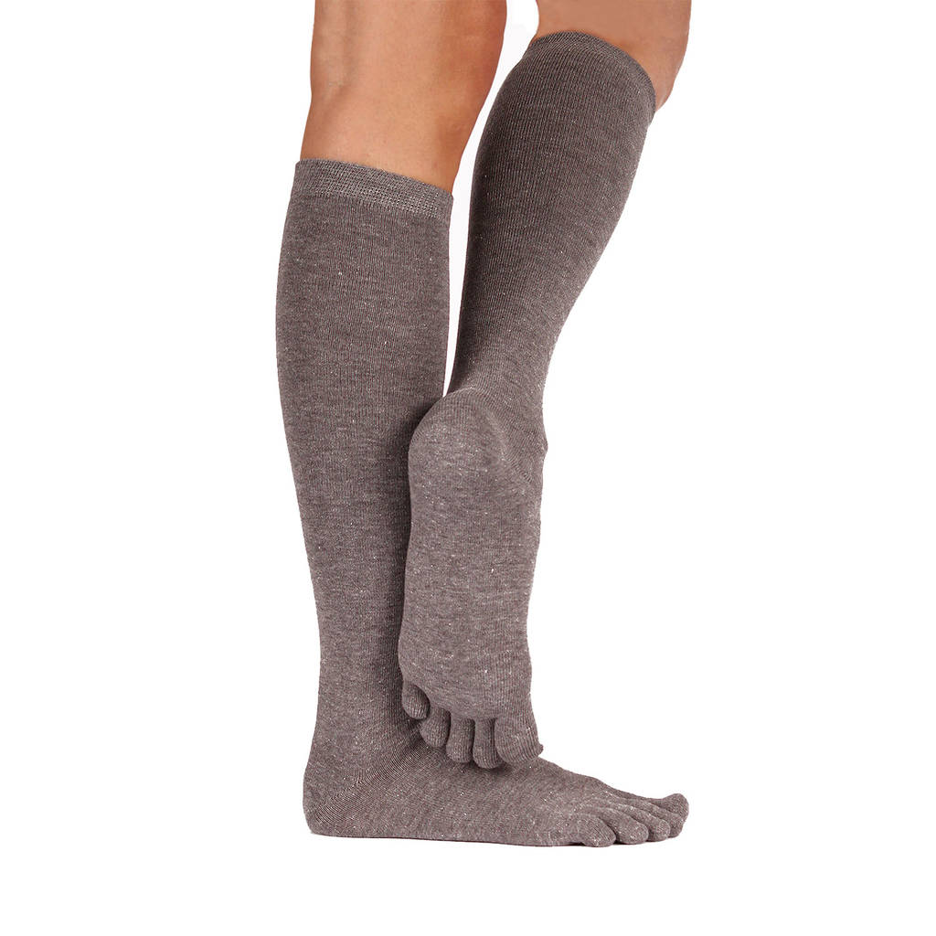 knee high toe socks by toetoe | notonthehighstreet.com