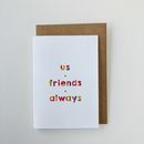 Best Friend Card By Ant Design Gifts | notonthehighstreet.com