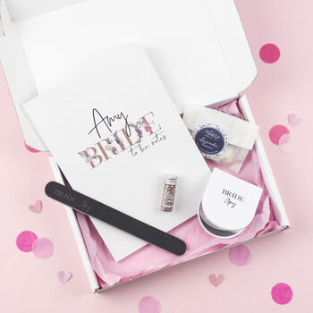 bride to be wedding gift box by bride to be boxes | notonthehighstreet.com