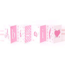 Personalised Girl's Name Banner Card By Coulson Macleod ...