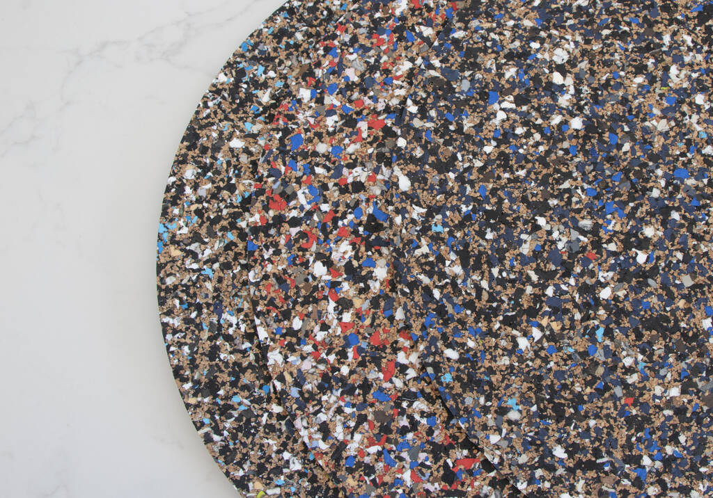 Beach Clean Round Placemat Set By LIGA | notonthehighstreet.com