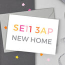 Personalised New Home Card By Studio 9 Ltd | notonthehighstreet.com