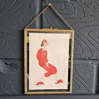 Antique Gold Bobble Hanging Photo Frame By Posh Totty Designs Interiors ...