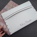 Leather Wedding Planner Folder By Artbox | notonthehighstreet.com
