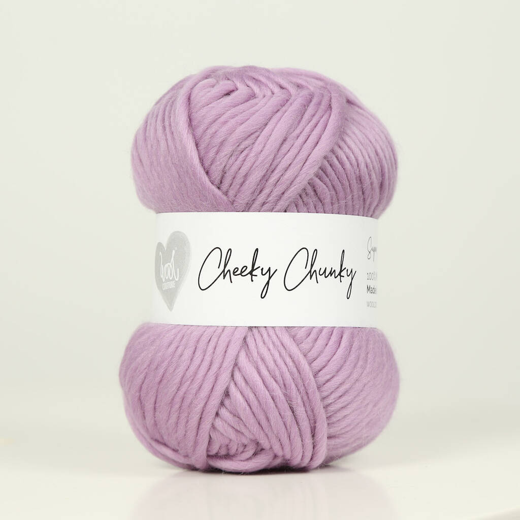 Cheeky Chunky Yarn 100g Ball By Wool Couture | notonthehighstreet.com