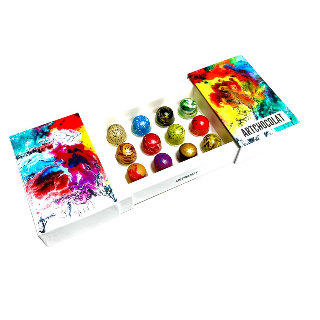 Bespoke Handmade Chocolate Selection Box By ArtChocolat ...