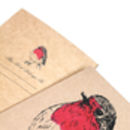 A5 Robin Notebook With Blank Pages By Feltmeupdesigns ...