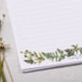 A4 Botanical Letter Writing Paper By Making Meadows ...