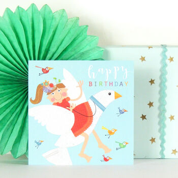 Glittery Dove Birthday Card By Kali Stileman Publishing ...
