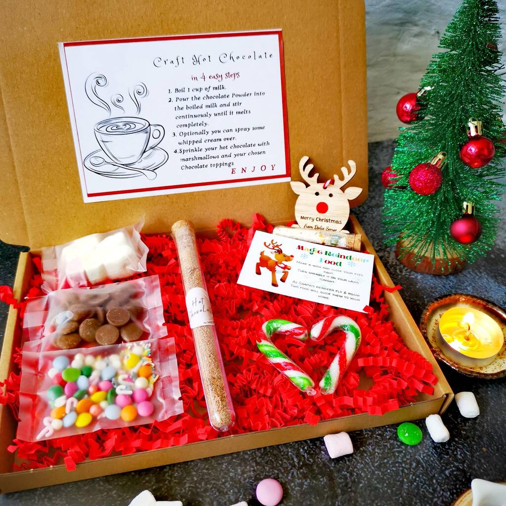 Christmas Hot Chocolate Station Gift Box By Dolce Senso ...