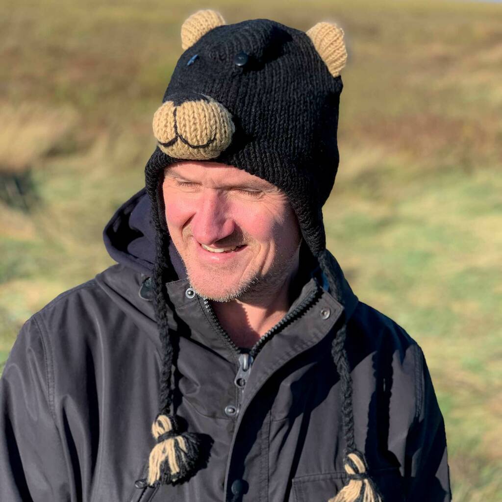 Handmade Woollen Animal Winter Hat By Paper High | notonthehighstreet.com