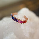 Rainbow Ear Cuff By Junk Jewels | notonthehighstreet.com