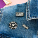 Dog Mum Enamel Pin Badge By Purple Tree Designs | notonthehighstreet.com