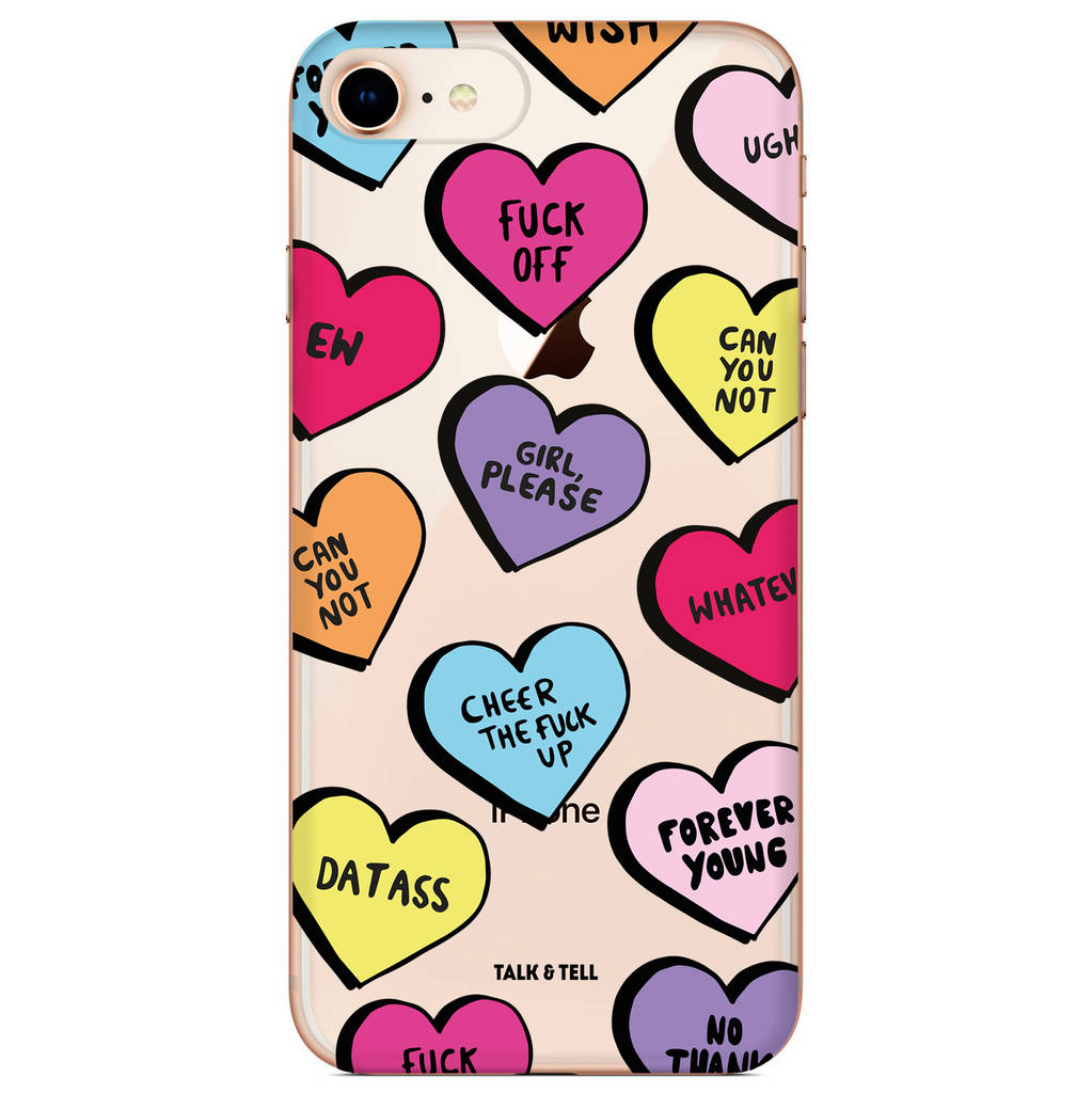 Love Heart Phone Case For iPhone By Talk & Tell | notonthehighstreet.com