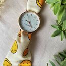 Boho Smiley Changeable Strap Wrist Watch For Women By The Colourful ...