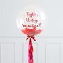 Personalised Loved Up Tassel Valentine's Bubble Balloon By Bubblegum ...