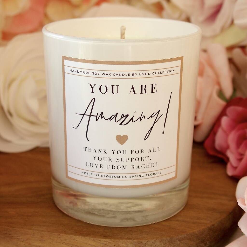 You Are Amazing Thank You Gift By L&M Bespoke Designs