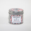 Pomegranate And White Fig Candle Tin By Kernow Spa | notonthehighstreet.com