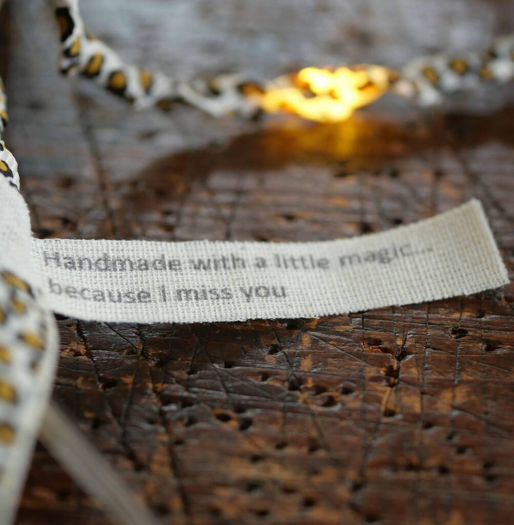 Fairy Light String In Leopard Print By Melanie Porter ...