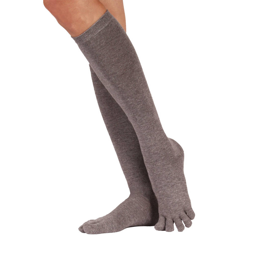 knee high toe socks by toetoe | notonthehighstreet.com