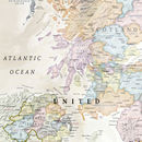 Uk Classic Map Print By Maps International | notonthehighstreet.com