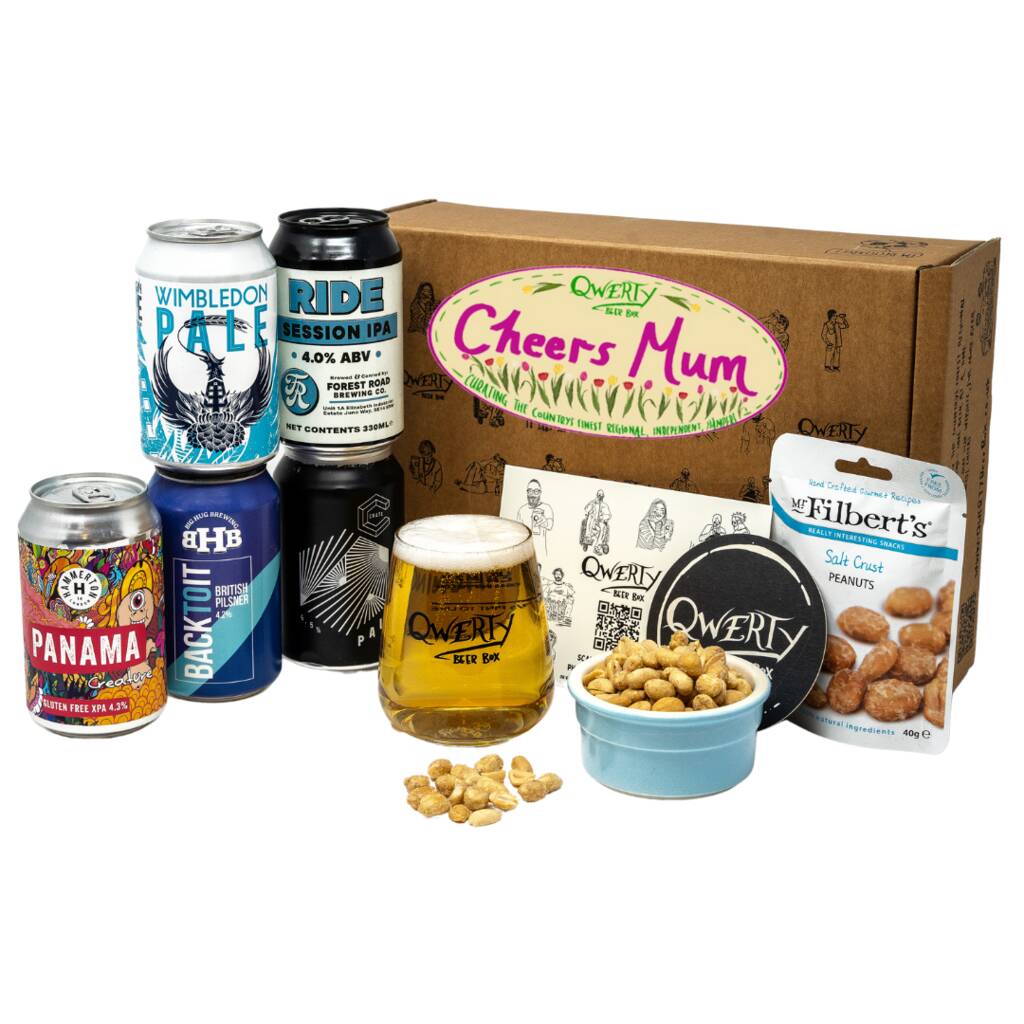 London Craft Beer Gift Box By QWERTY Beer Box | notonthehighstreet.com