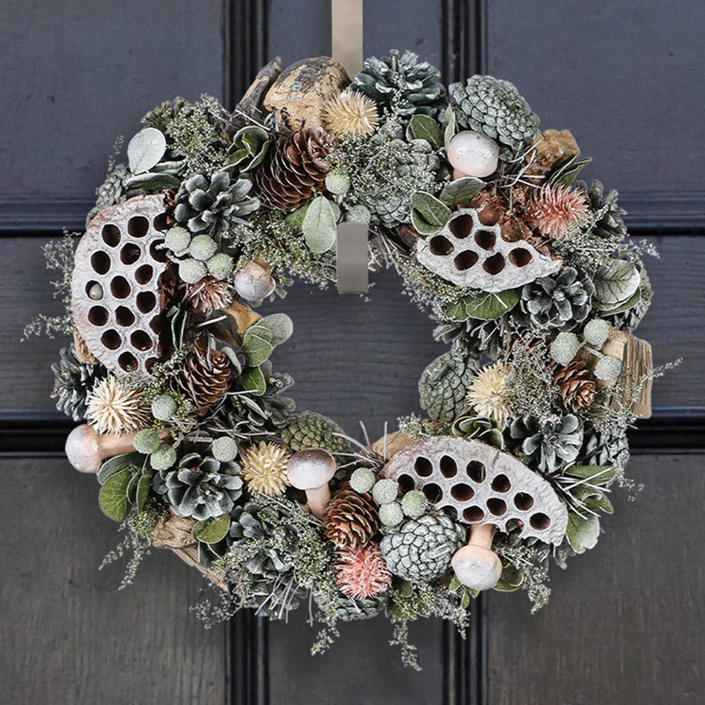 Magic Forest Luxury Spring Door Wreath By Dibor | notonthehighstreet.com