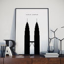Petronas Towers Kuala Lumpur Poster By Jack's Posters ...