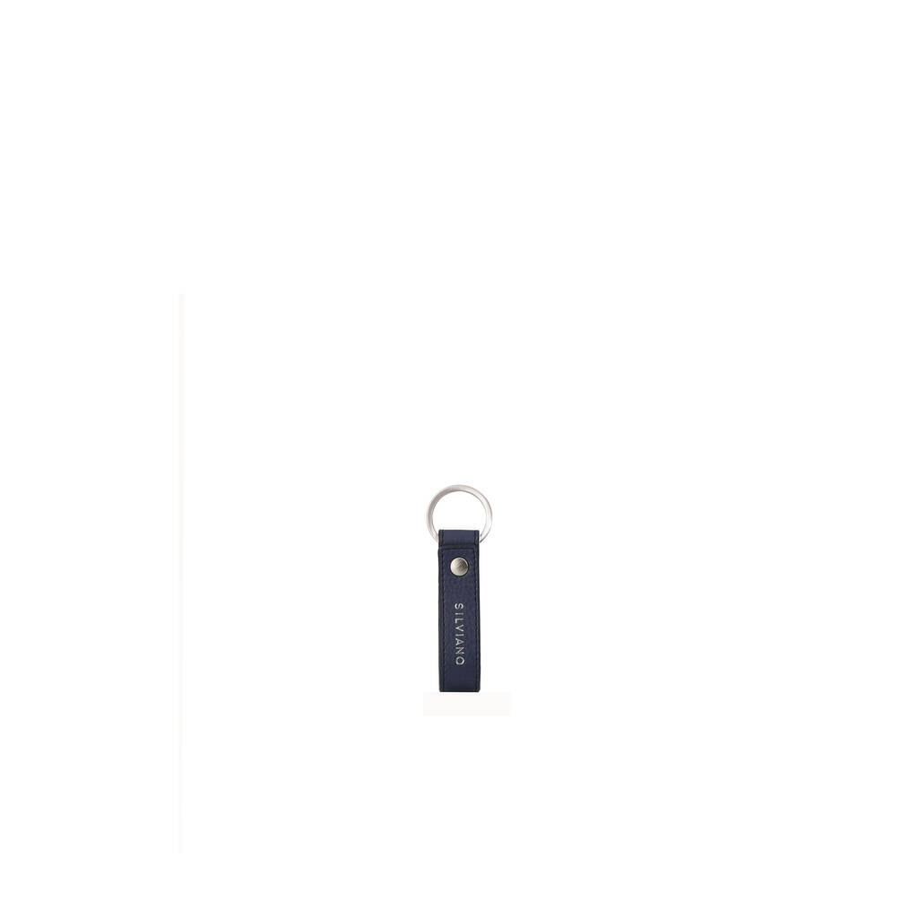 Key Ring Blue By HOUSE OF SILVIANO | notonthehighstreet.com