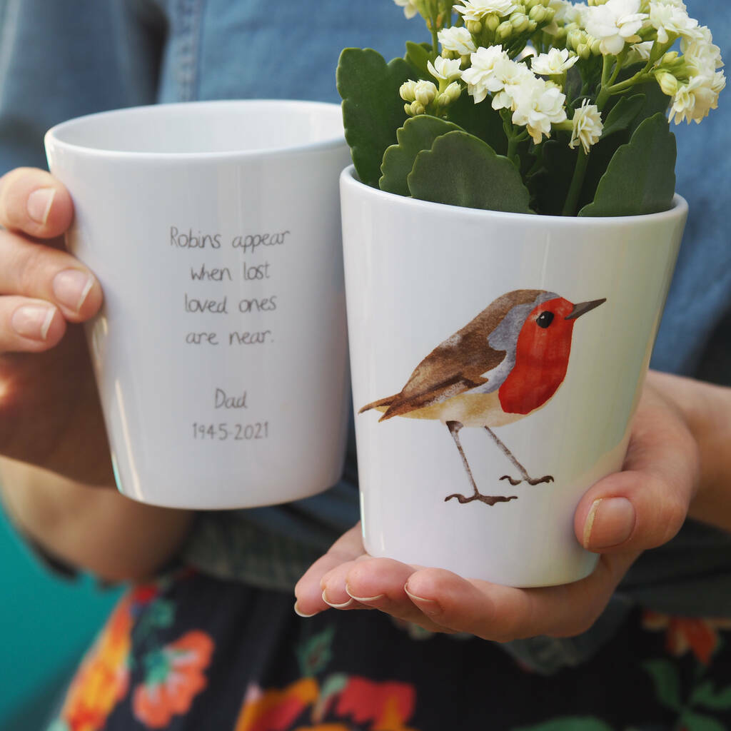 Personalised Robin Candle By So Close | notonthehighstreet.com