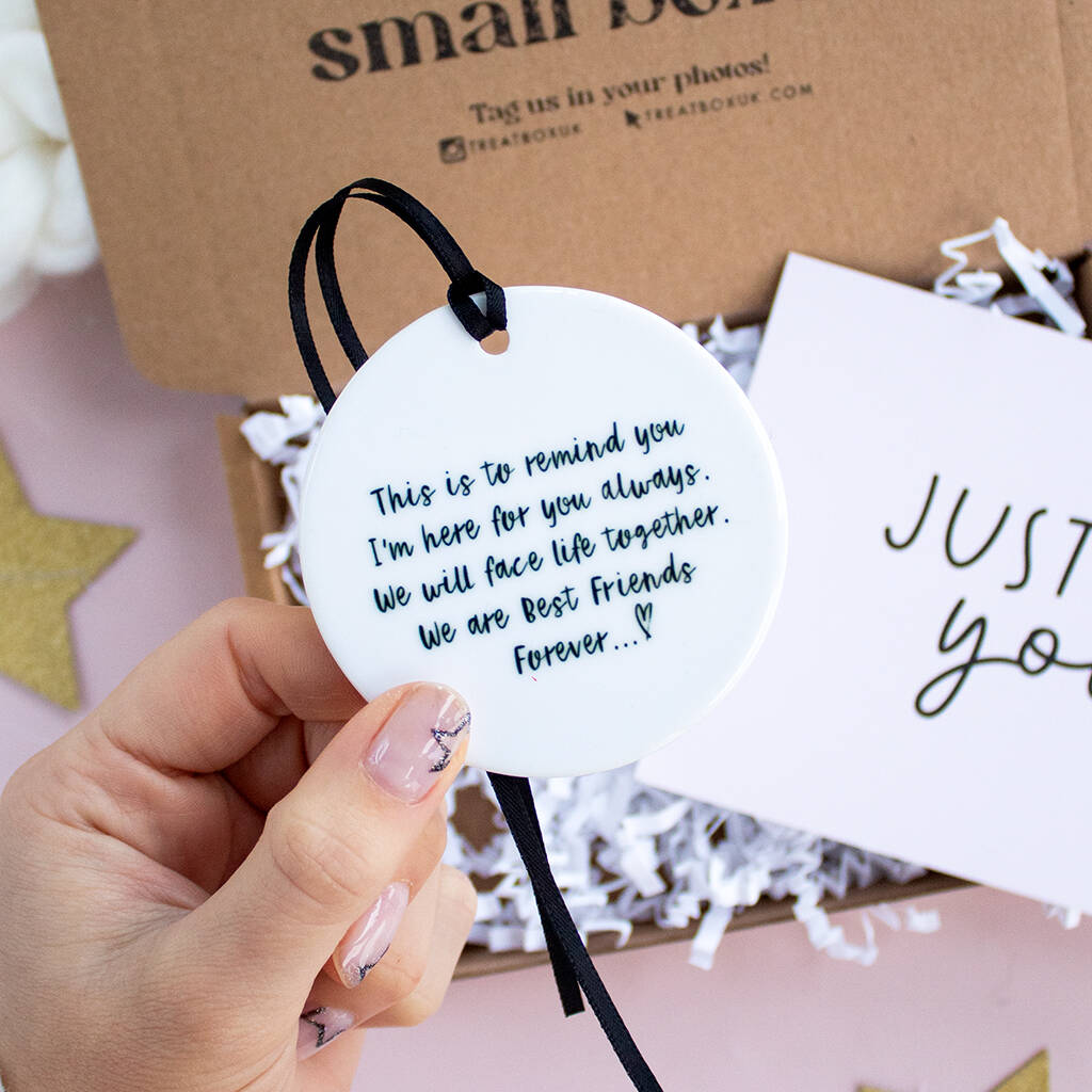Best Friends Ceramic Keepsake By TreatBox | notonthehighstreet.com