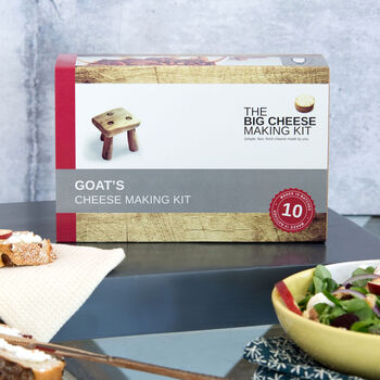 Make Your Own Goat's Cheese Making Kit By The Big Cheese Making Kit ...