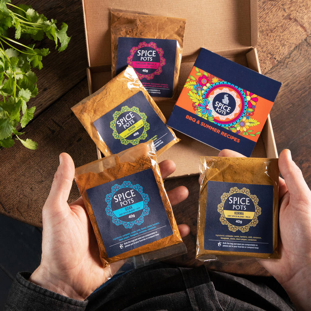 The Ultimate Bbq Spice Letterbox Kit By Spice Pots | notonthehighstreet.com