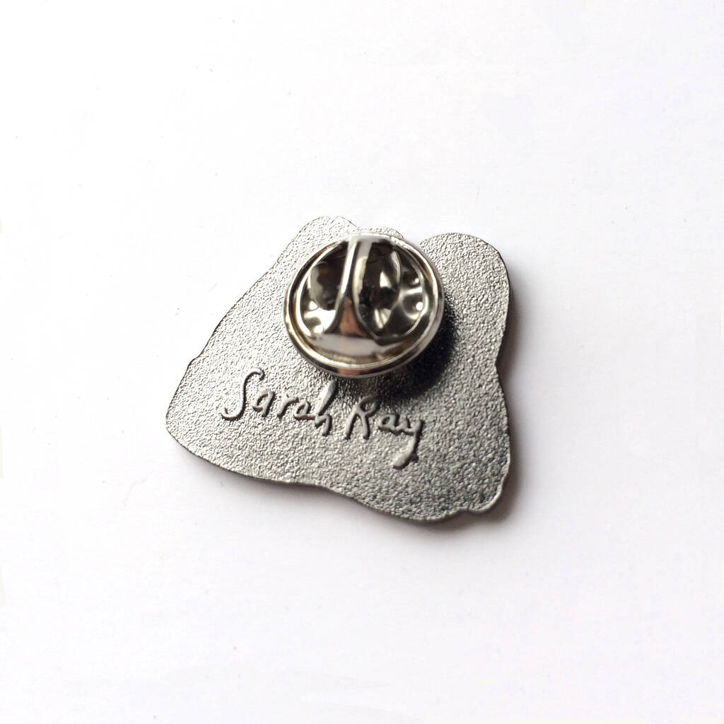 Weird Club Sloth Enamel Pin Badge By Sarah Ray | notonthehighstreet.com