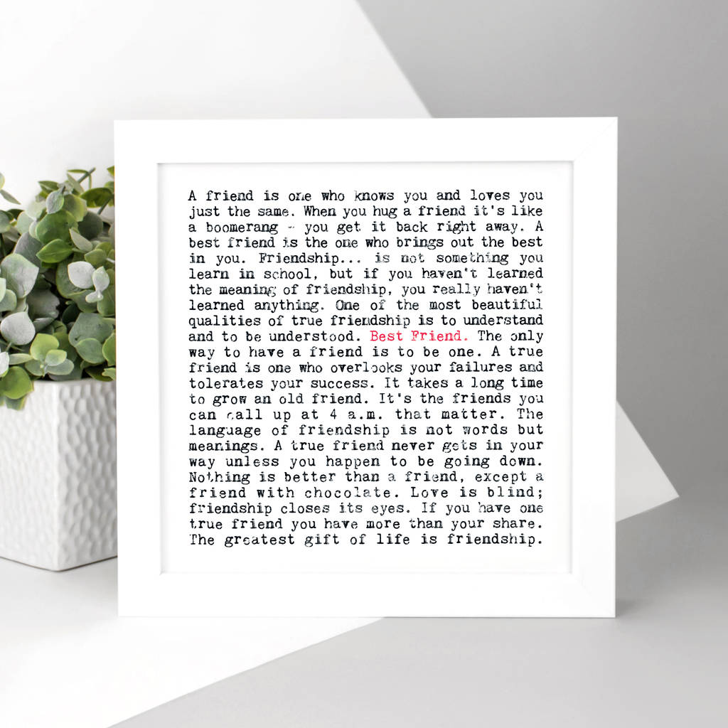 Best Friend Print By Coulson Macleod | notonthehighstreet.com