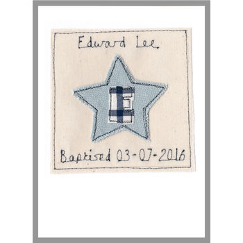 Personalised Boys Naming Day Card By milly and pip gifts and cards ...
