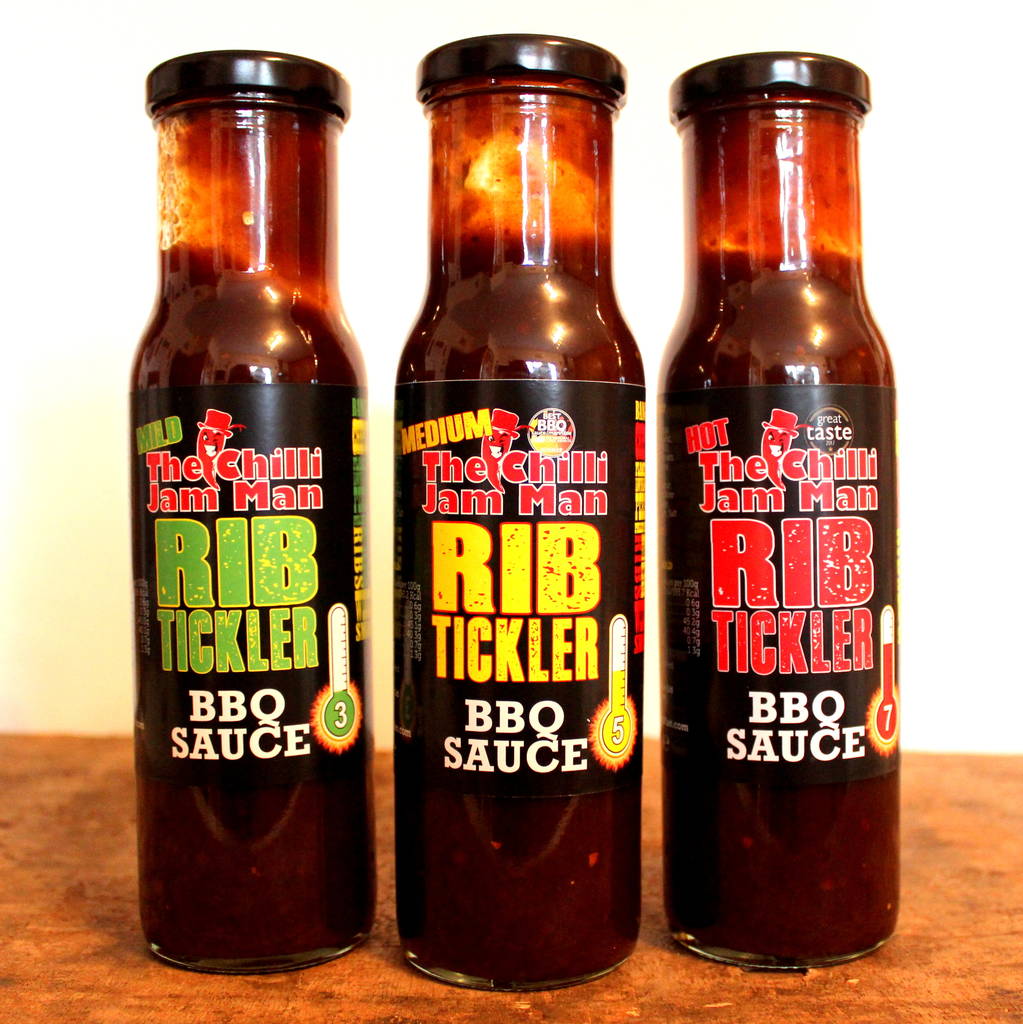 rib tickler set by the chilli jam man | notonthehighstreet.com