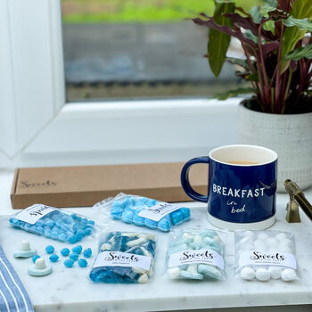 Blue Velvet Letterbox Sweets Gift Box By sweets in the post ...