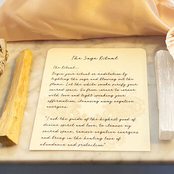 Seven Piece Cleansing Ritual Bag By Lilly + Bo | notonthehighstreet.com