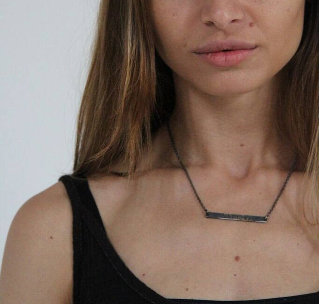 Wdts Breathe Deep Necklace By Maitri